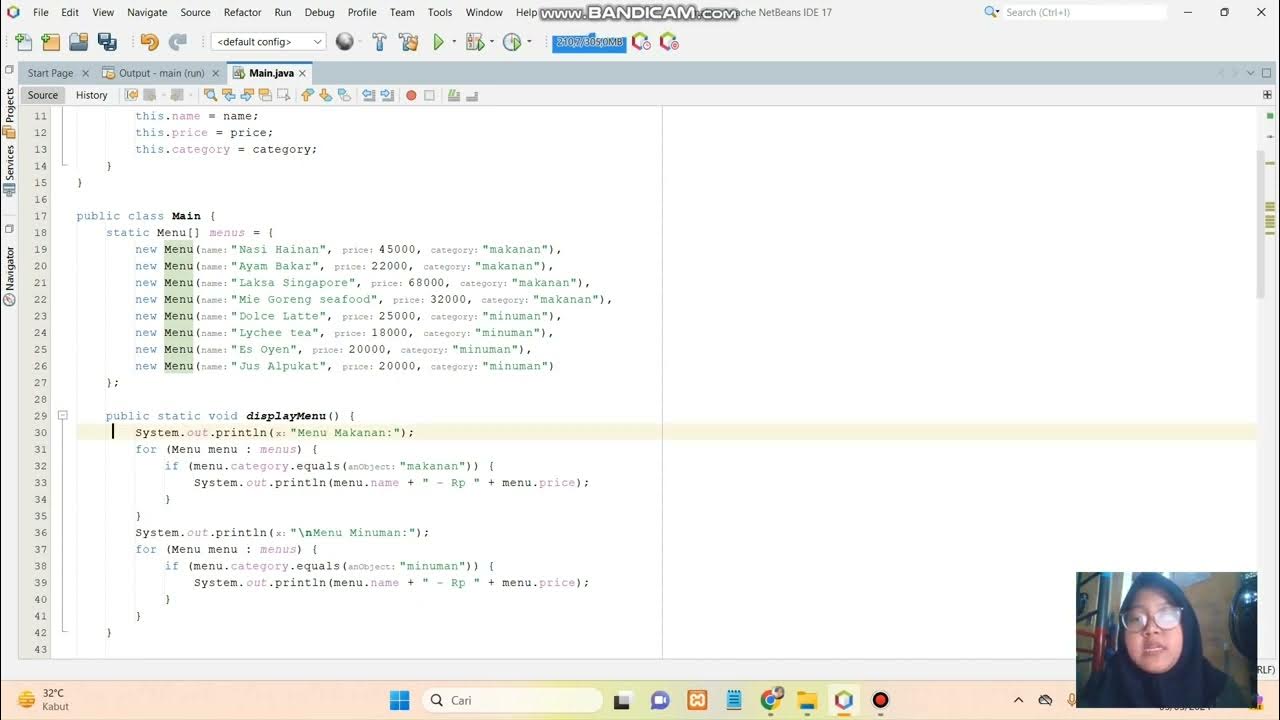 Tugas 1 Pemrograman berbasis desktop - YouTube