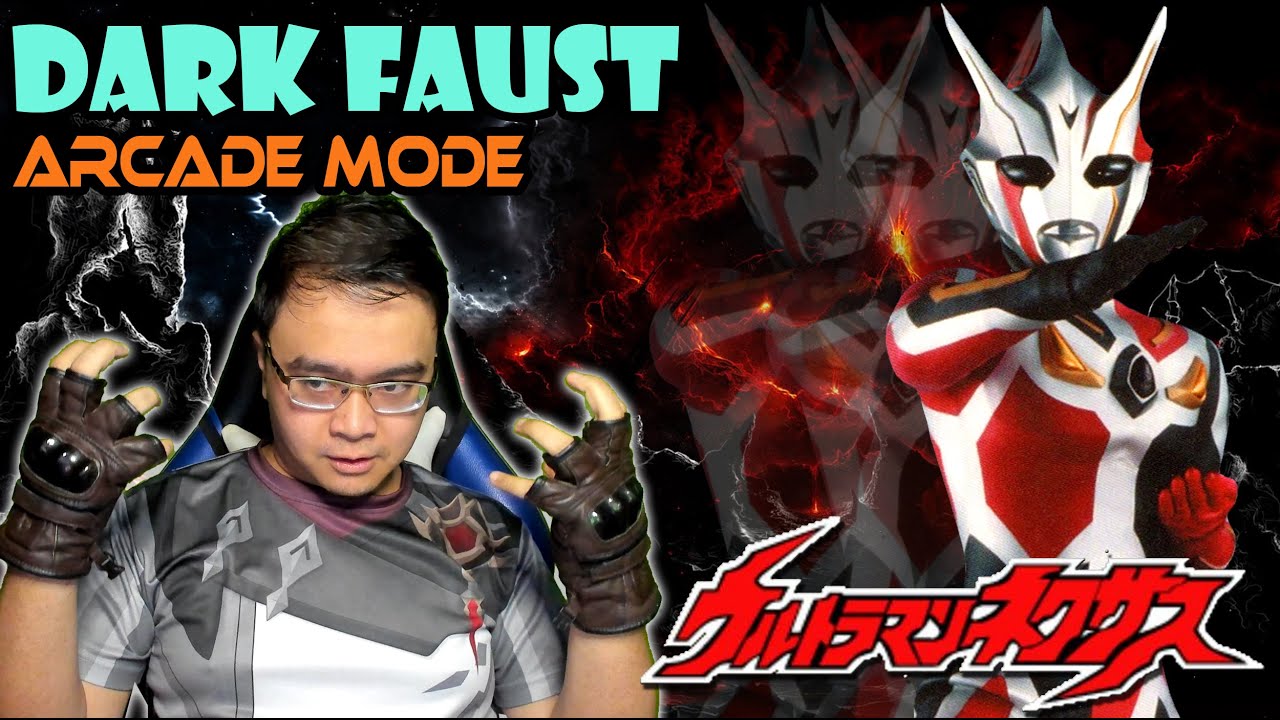 DARK FAUST ARCADE MODE - Ultraman Nexus (PS2) - YouTube