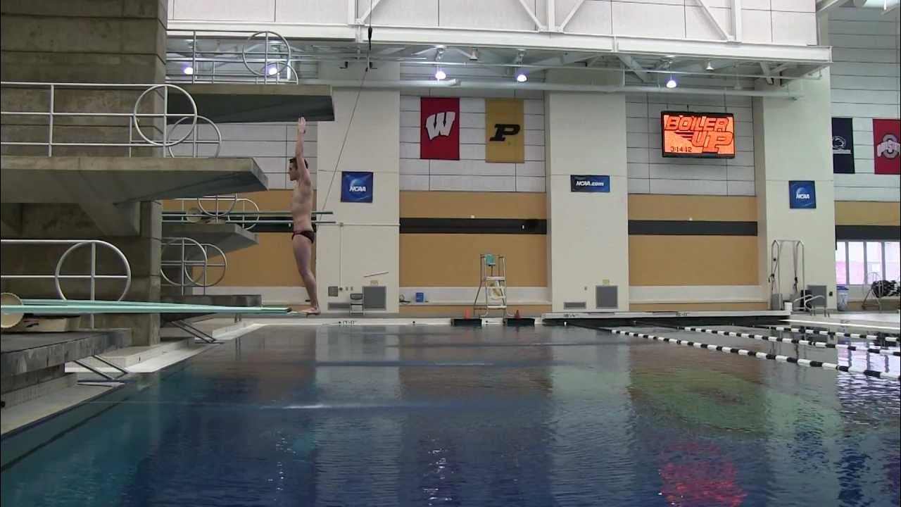 Back Dive Tuck 201C without Armswing.MTS - YouTube