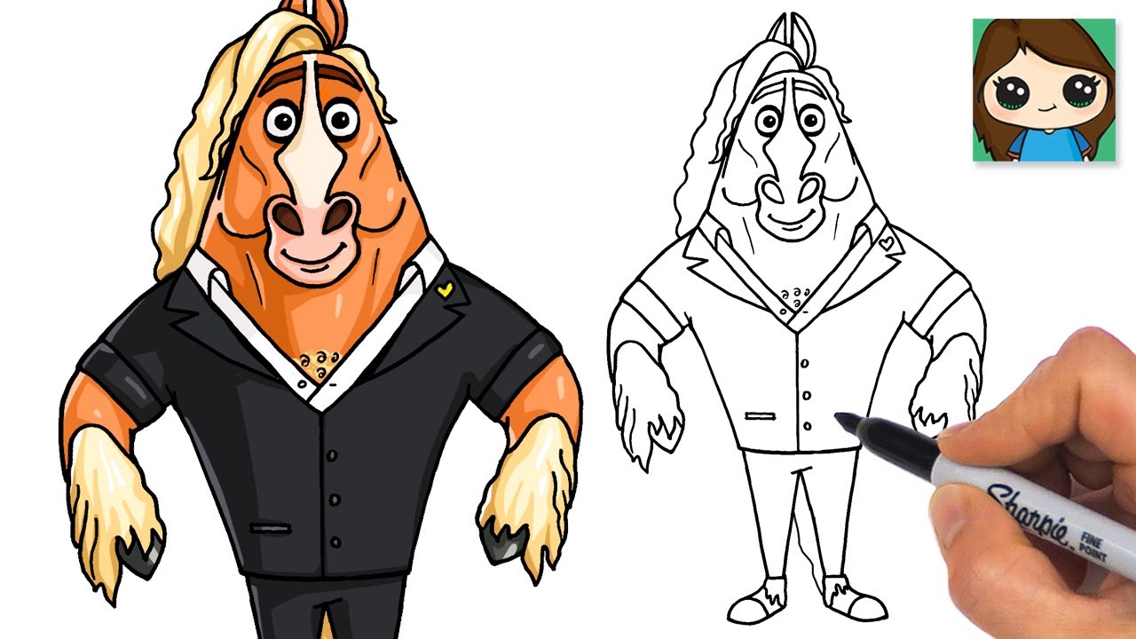 How to Draw Mayor Winddancer Horse | Zootopia 2 - YouTube