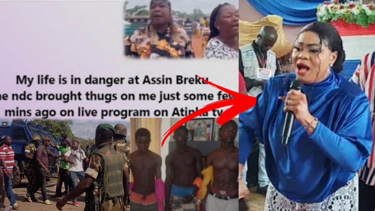 eii. *JM & ğurus s£nds gűn men to k¡|l Queen Jennifer in Assin Breku..*Assin North ay3 ßutubutu ...