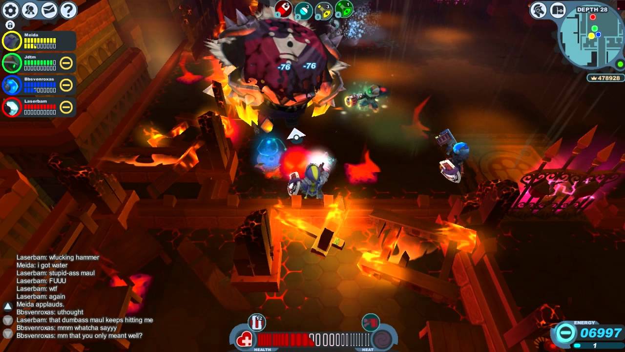 Spiral Knights - Lord Vanaduke yet again (Reign of Chaos guild) - YouTube