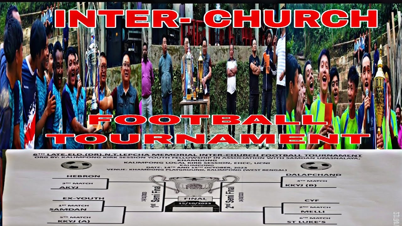INTER-CHURCH FOOTBALL TOURNAMENT! 14-15/ 10/2023 ORGANIC BY- KSYF ...