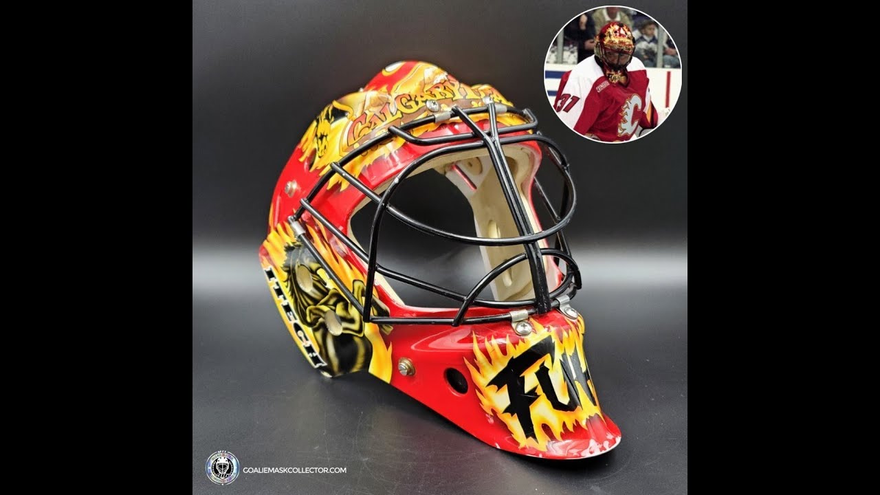 Game Worn Exchange: Grant Fuhr Game Worn Used Goalie Mask 1999-2000 ...