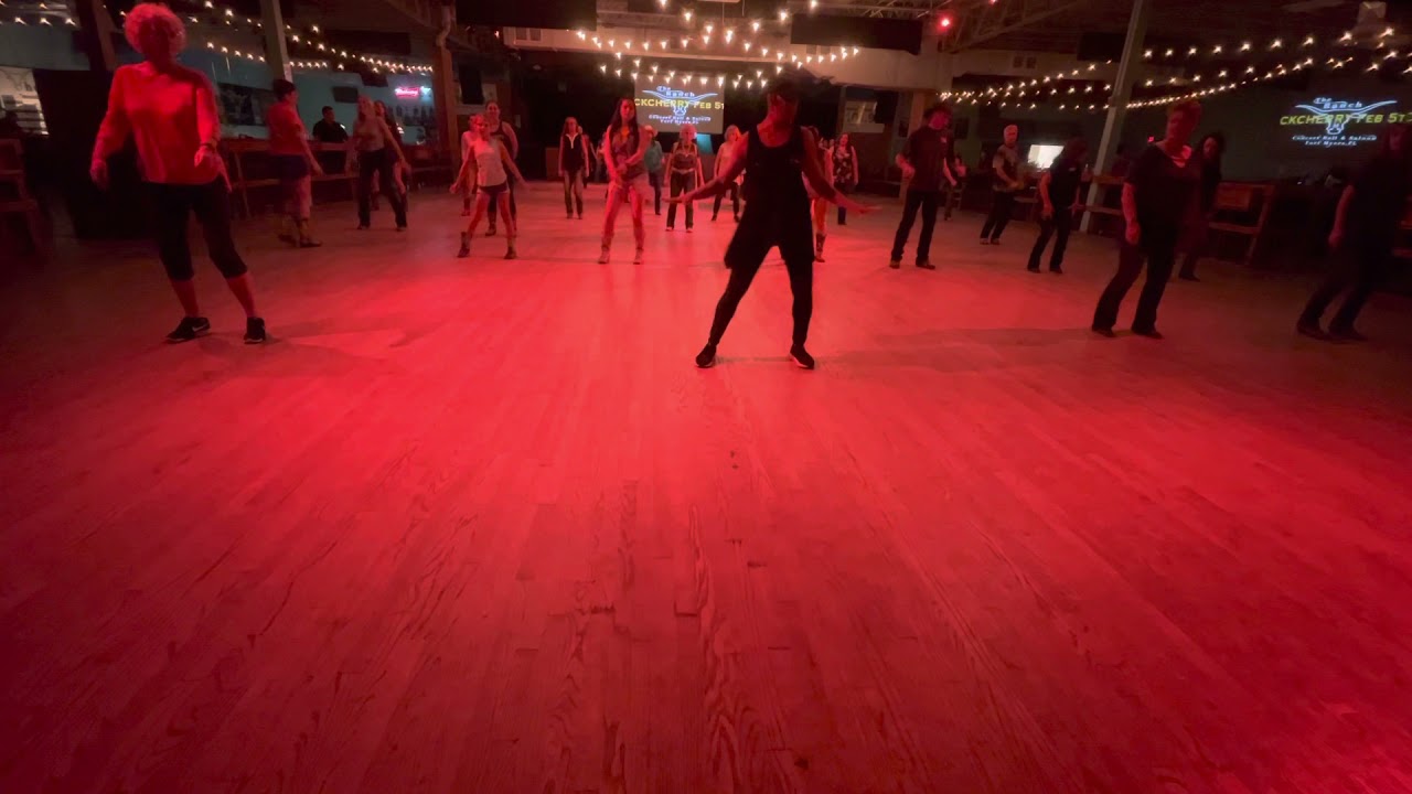 Gives Me Shivers by Ed Sheeran line dance tutorial - YouTube
