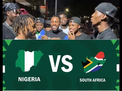 South Africa vs Nigeria: Shadow Boxing Battle! 🥊🇿🇦🇳🇬