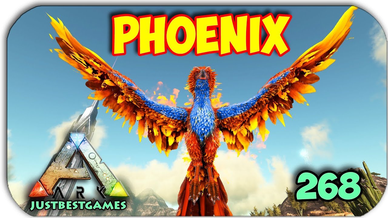 Ark Survival Evolved - PHOENIX - КАК ПРИРУЧИТЬ ФЕНИКСА - ВСЕ ПРО ФЕНИКС ...