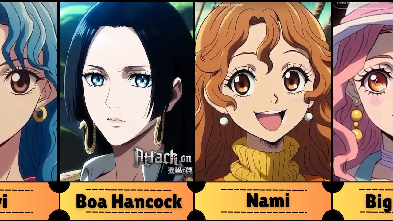One Piece Characters in Different Anime Styles #anime #onepiece #waifu ...