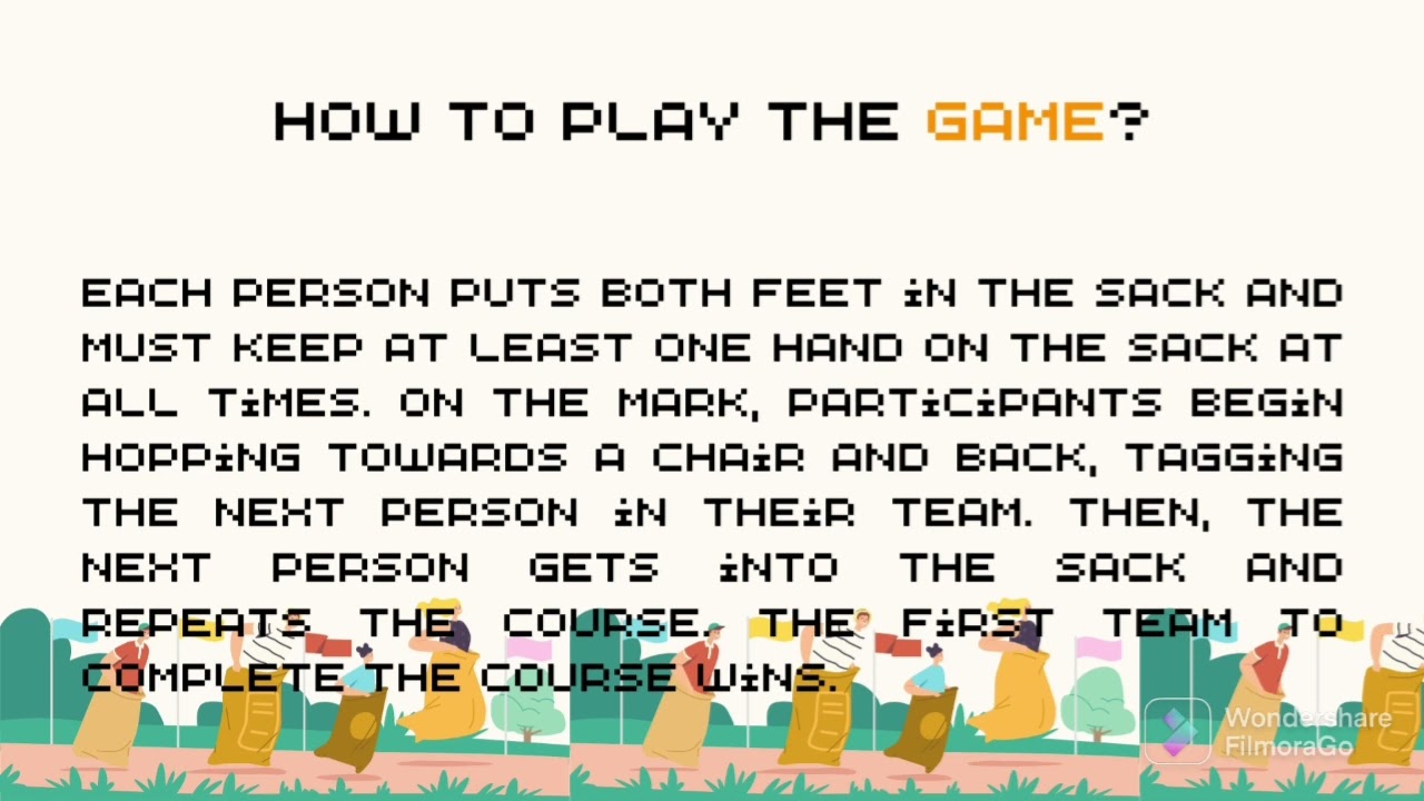 Karera ng Sako | Recreational Games HOPE 3 - YouTube