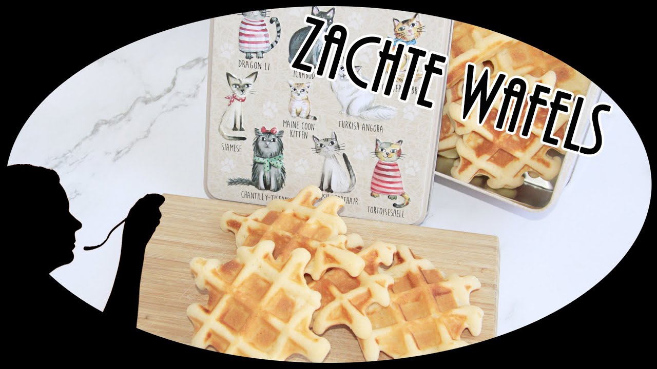 Zachte bewaarwafels / vanillewafels - Recept - YouTube