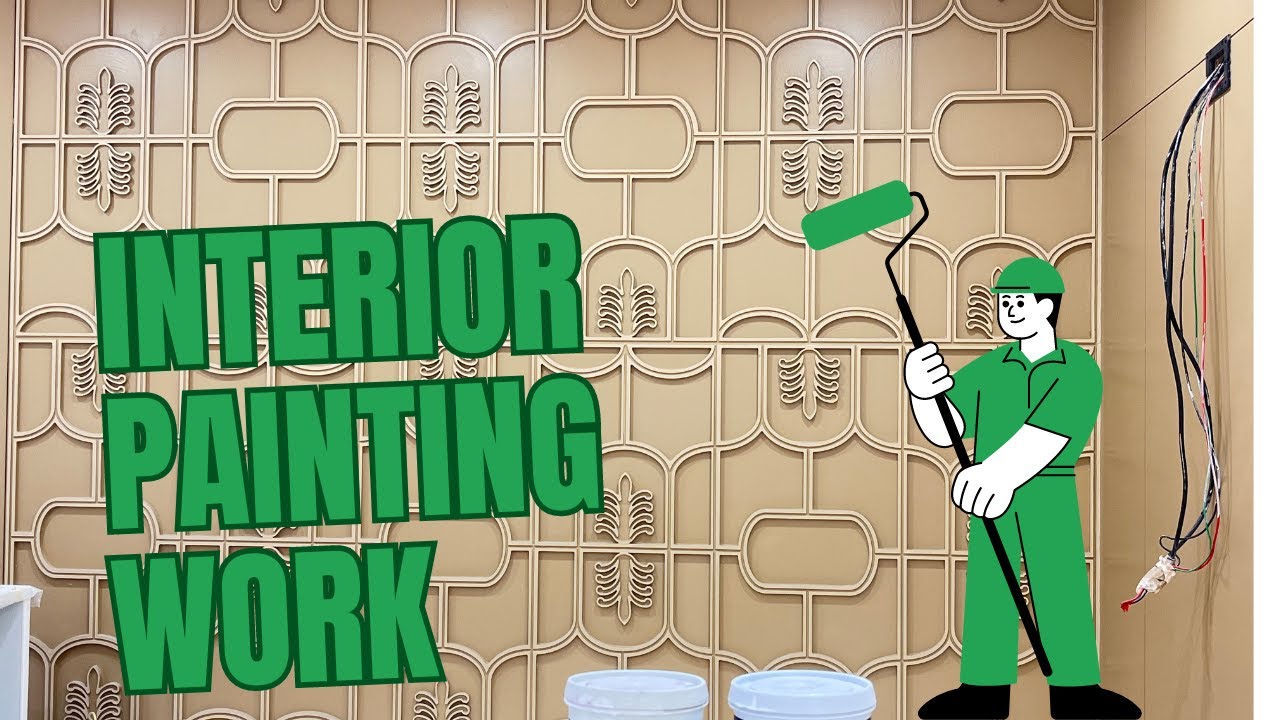 Interior painting work | House painting work #interiordesign @shahani ...
