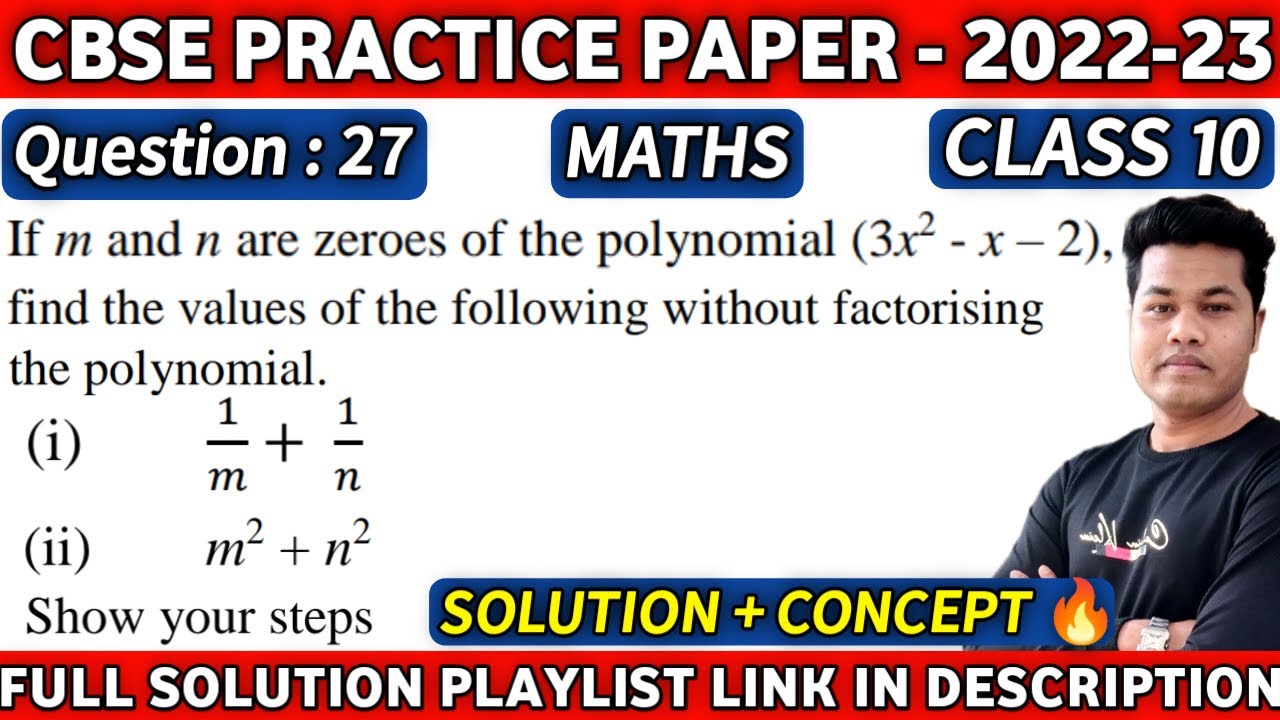 if-m-and-n-are-zeroes-of-the-polynomial-3x-2-x-2-find-the-values