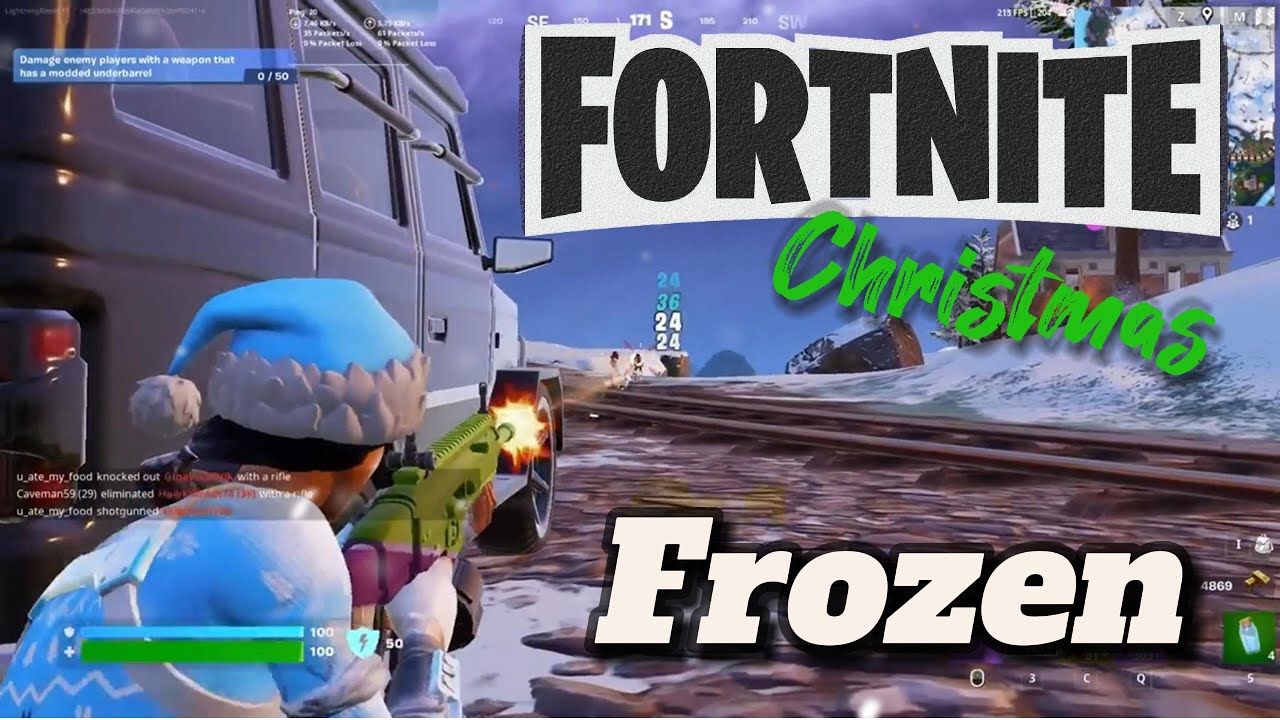 Fortnite's Icy Battles - YouTube