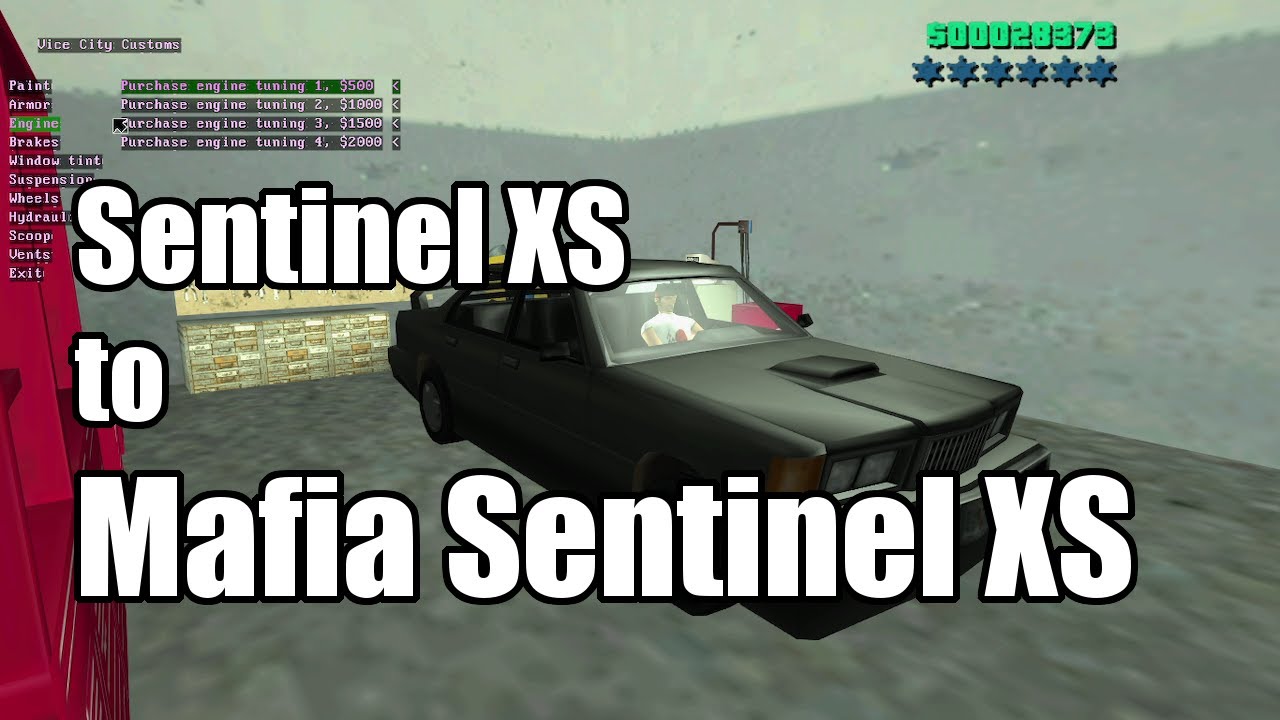 Modding a Sentinel XS into a Mafia Sentinel | Vice Extended 2.6 ...