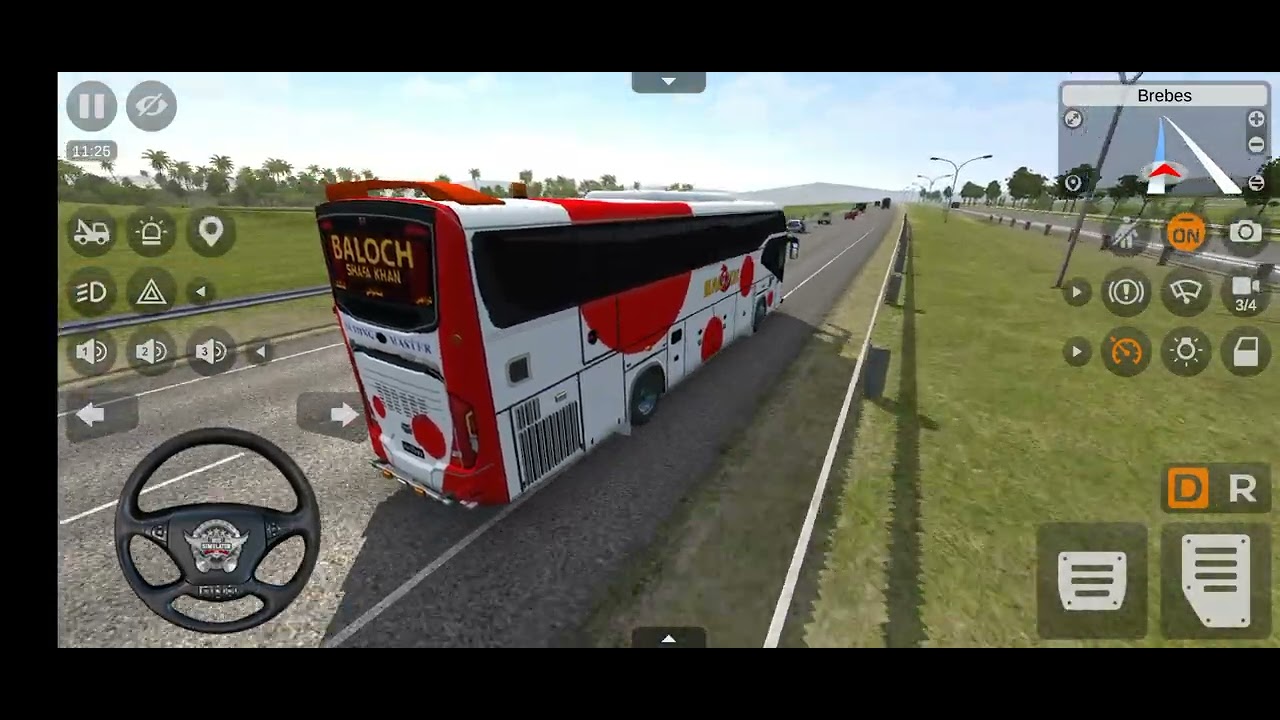 Baloch transport livery super High way road Bussiness class - YouTube