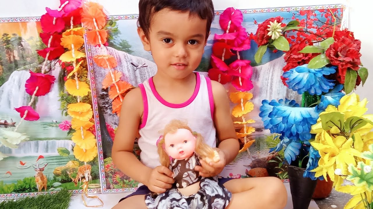 veer ki motti friend aayi Veer ke Ghar|Barbie doll ki story|veer ne ...