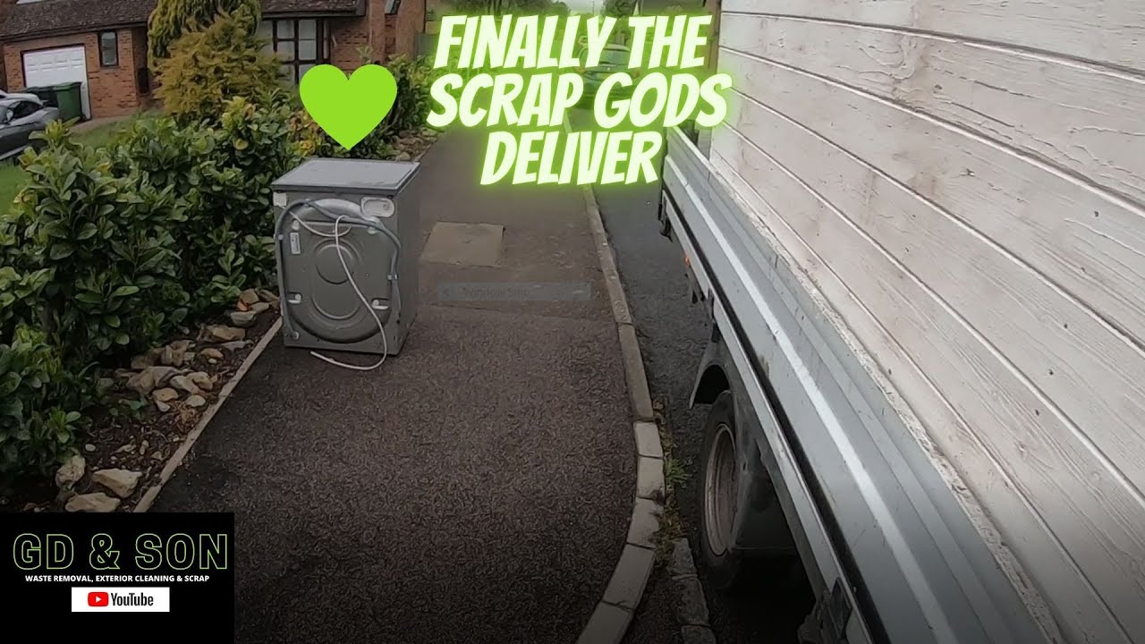 Finally The Scrap Gods Deliver. First Washing Machine In Weeks. Sorting ...