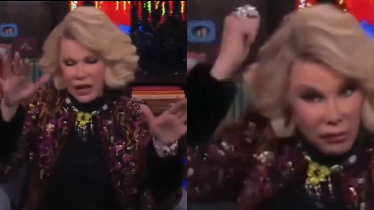 Remember when Joan Rivers said that people underestimate Trump... - YouTube