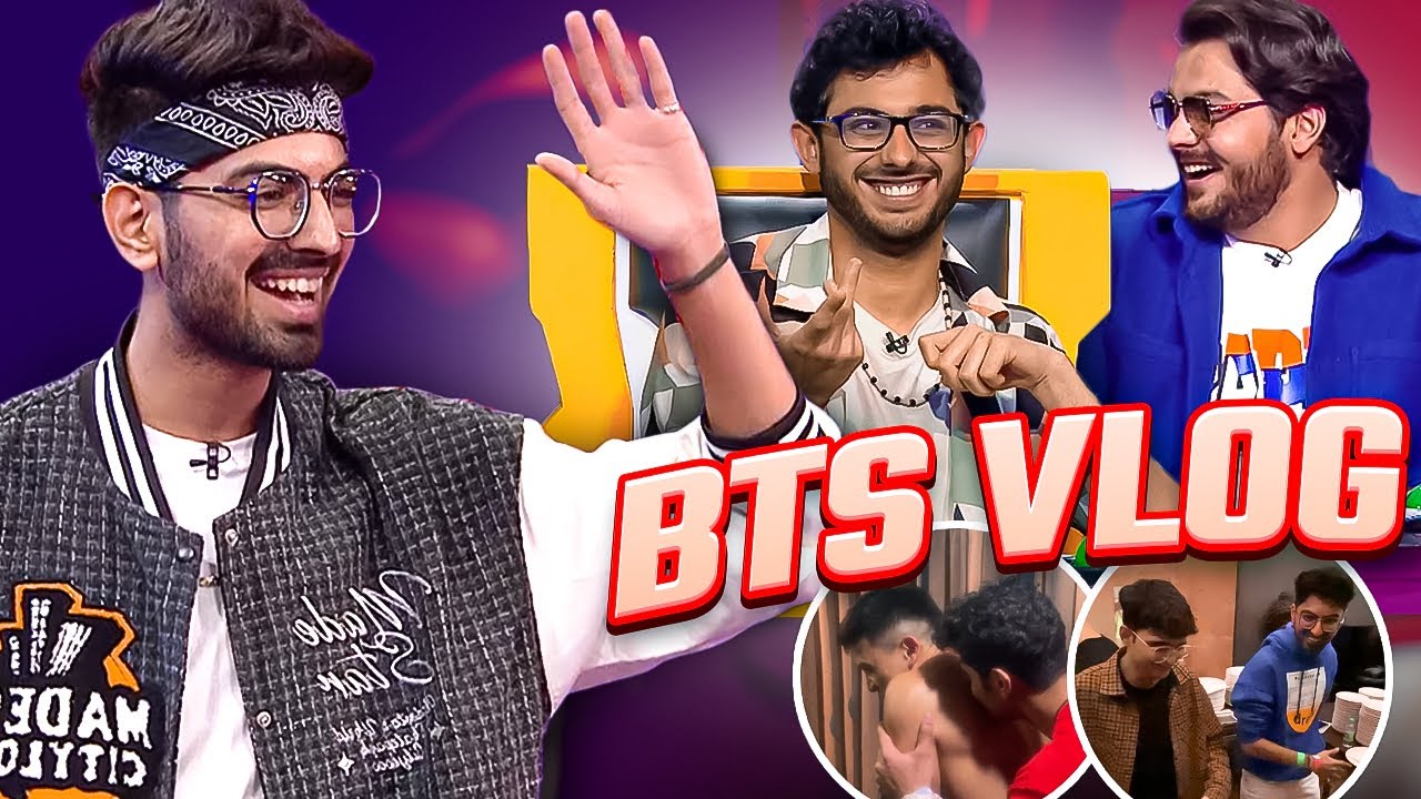 I Impressed CarryMinati and Ashish Chanchalani🤯🔥! Jay Khatri Playground BTS Vlog - YouTube