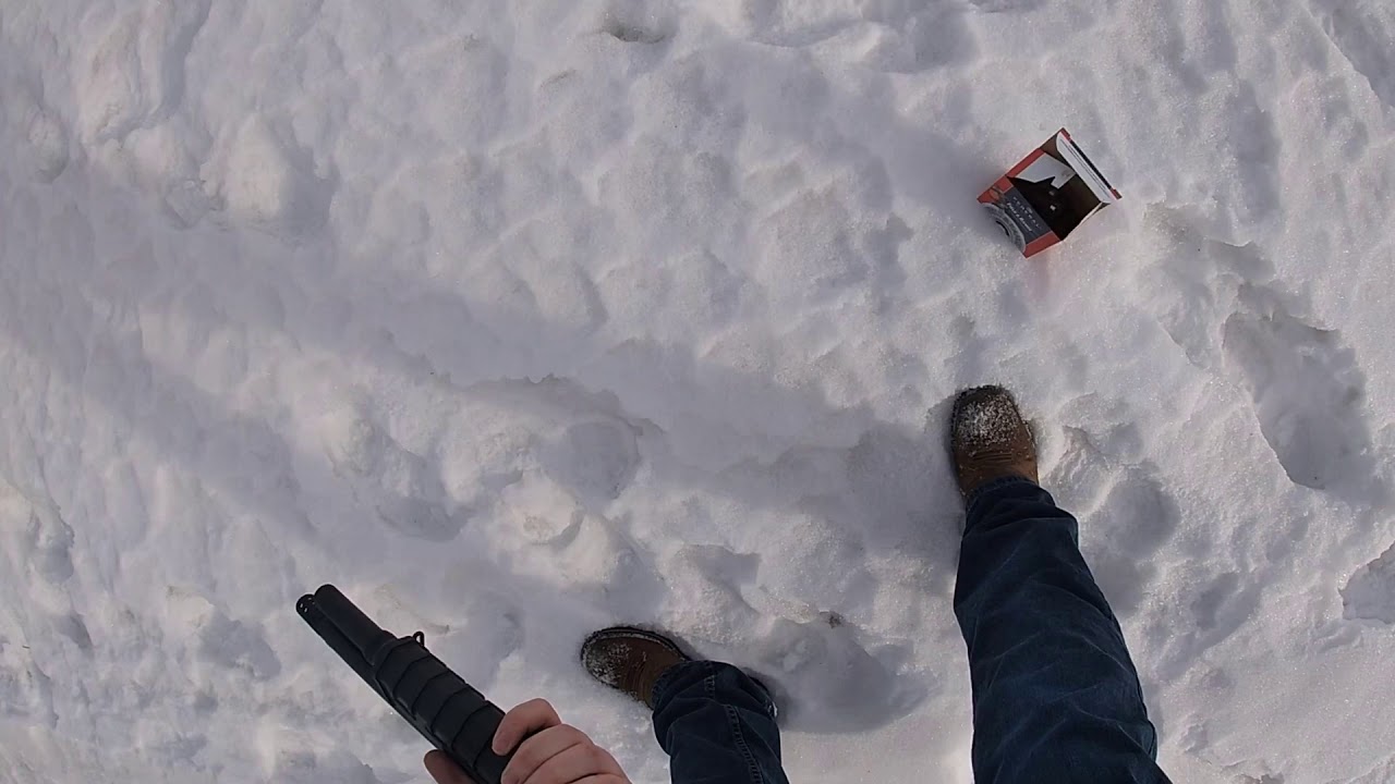 Shooting the Canuck enforcer 12 gauge shotgun (review coming soon ...