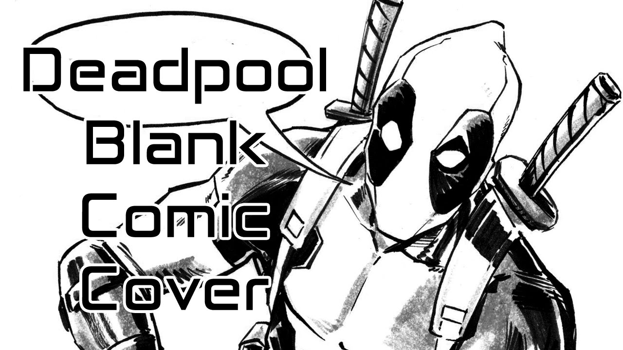 SpeedArt - Deadpool Blank Comic Cover Commission, 2017 - CreeesArt ...