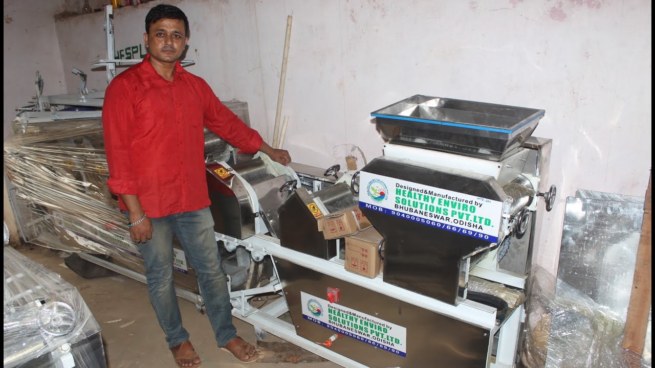 Noodle Making Machine Running Video at Khurda Nachuni Odisha II ...