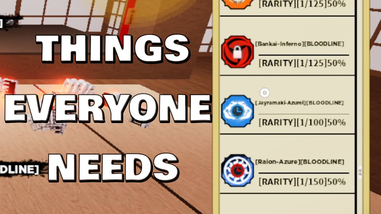 Things Everyone Needs... - YouTube