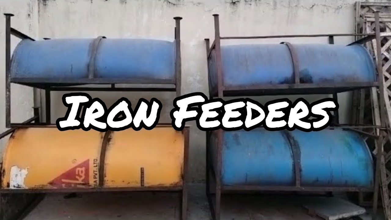 Iron feeders for goat farm | goats feeder in Hyderabad kalapathar Bilal ...