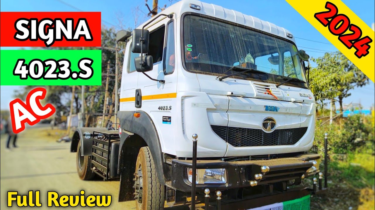 2024 Tata Signa 4023. S AC Full Review On Road Price Mileage Details 💥 ...