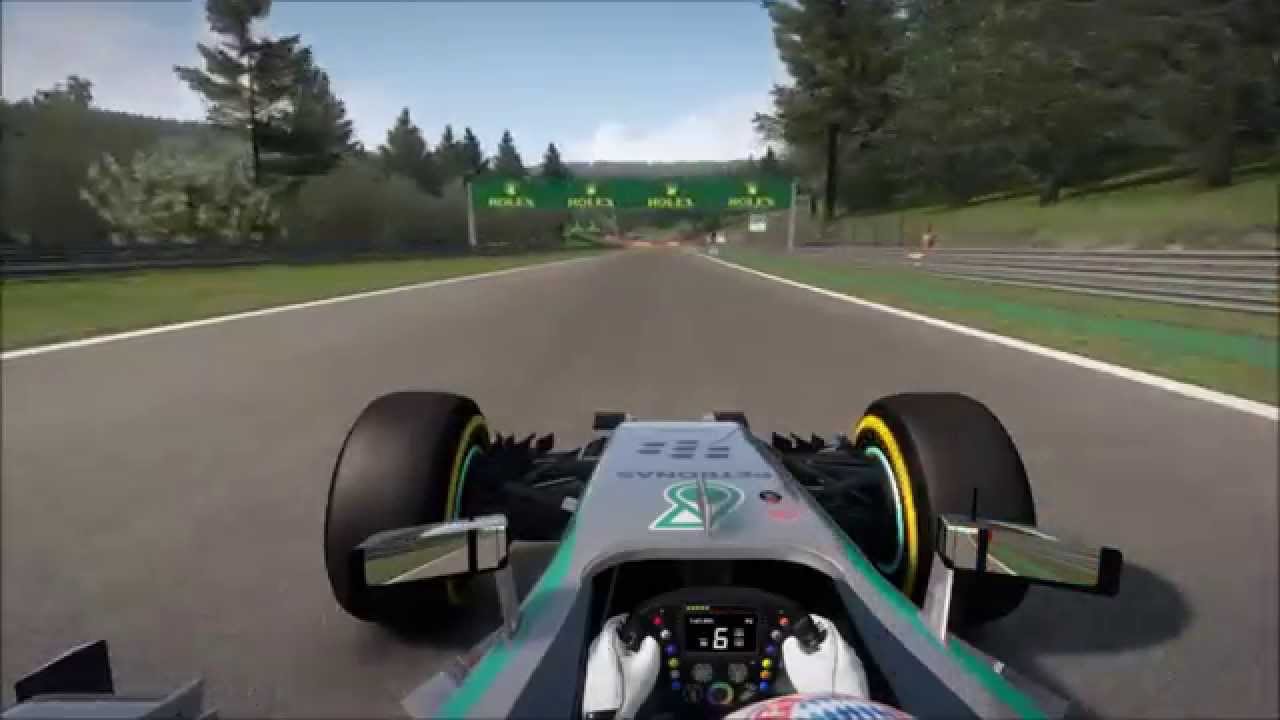 F1 2014 PC World Record Lap Spa-Franchorchamps (1:47,991) - YouTube