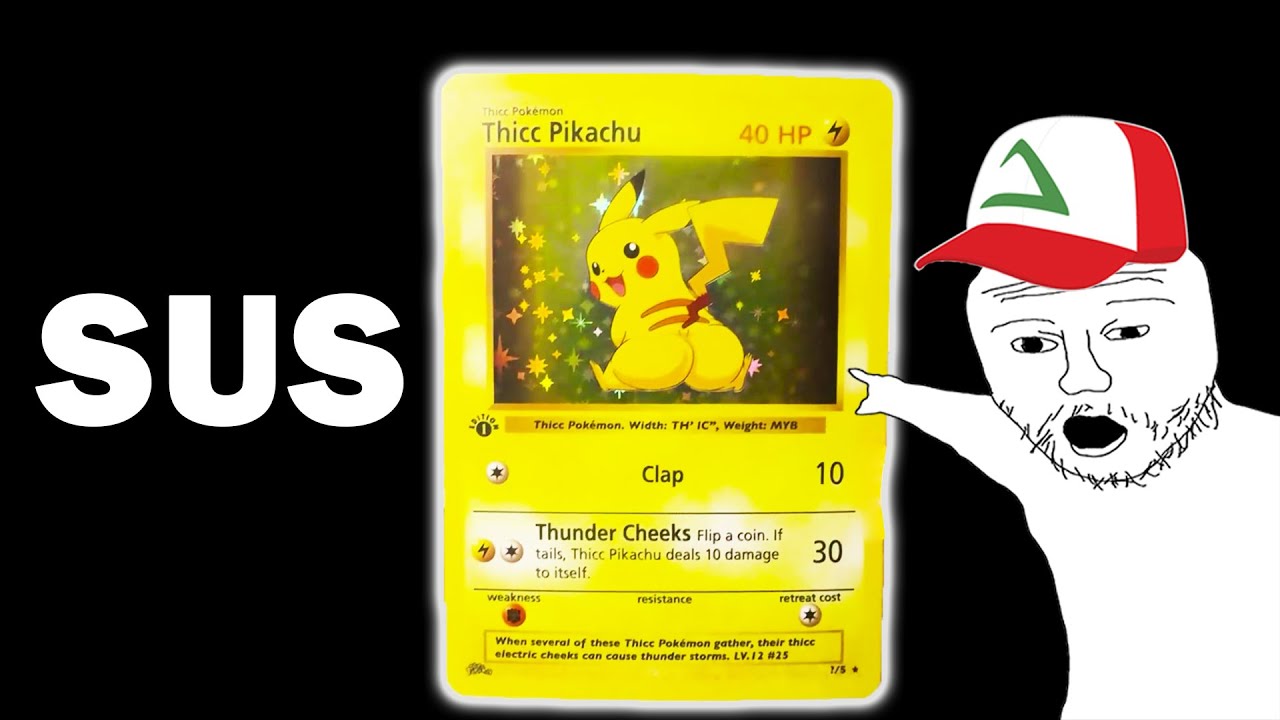 I Bought SUS Pokemon Cards - YouTube
