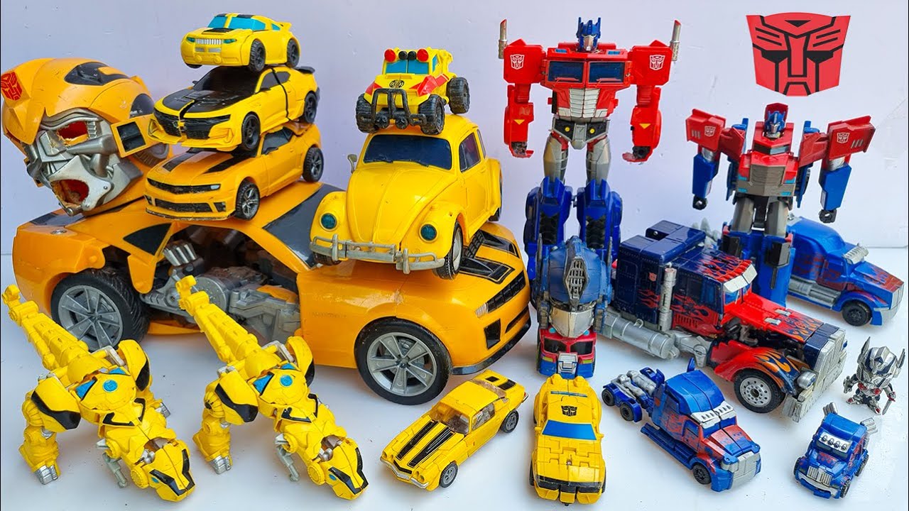 Transformers Penuh: BUMBLEBEE vs OPTIMUSPRIME, Robot Tobot, Bus ...