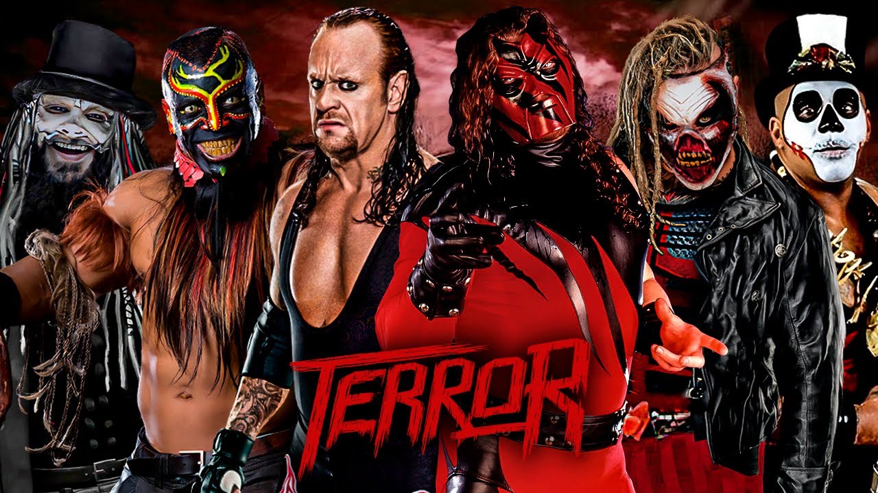 LUCHA DEL TERROR DE WWE | HALLOWEEN MATCH - YouTube