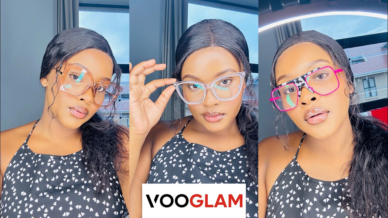 SUPER FANCY GLASSES TRY-ON HAUL @VooglamGlasses | SOUTH AFRICAN ...