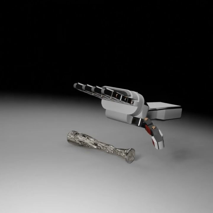 Robot Paul's hand V0.7c (arm/ hand upgrade) | Blender eevee - YouTube