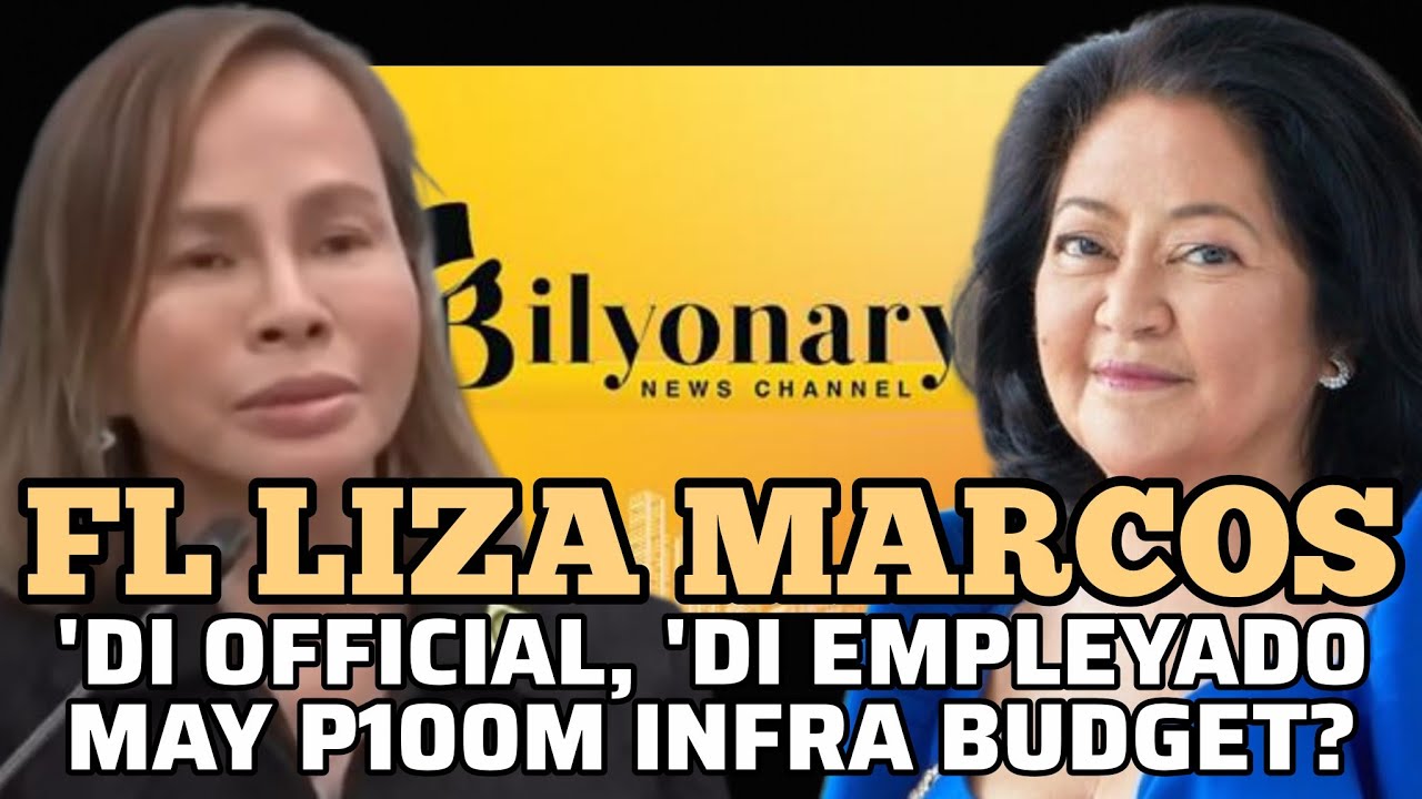 DPWH LEAKS | FL LIZA 'DI OFFICIAL, 'DI EMPLEYADO PERO MAY P100 MILLION ...