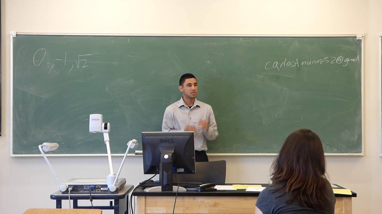 "Math: The Universal Language" by Carlos Munoz (Mt. SAC student) - YouTube