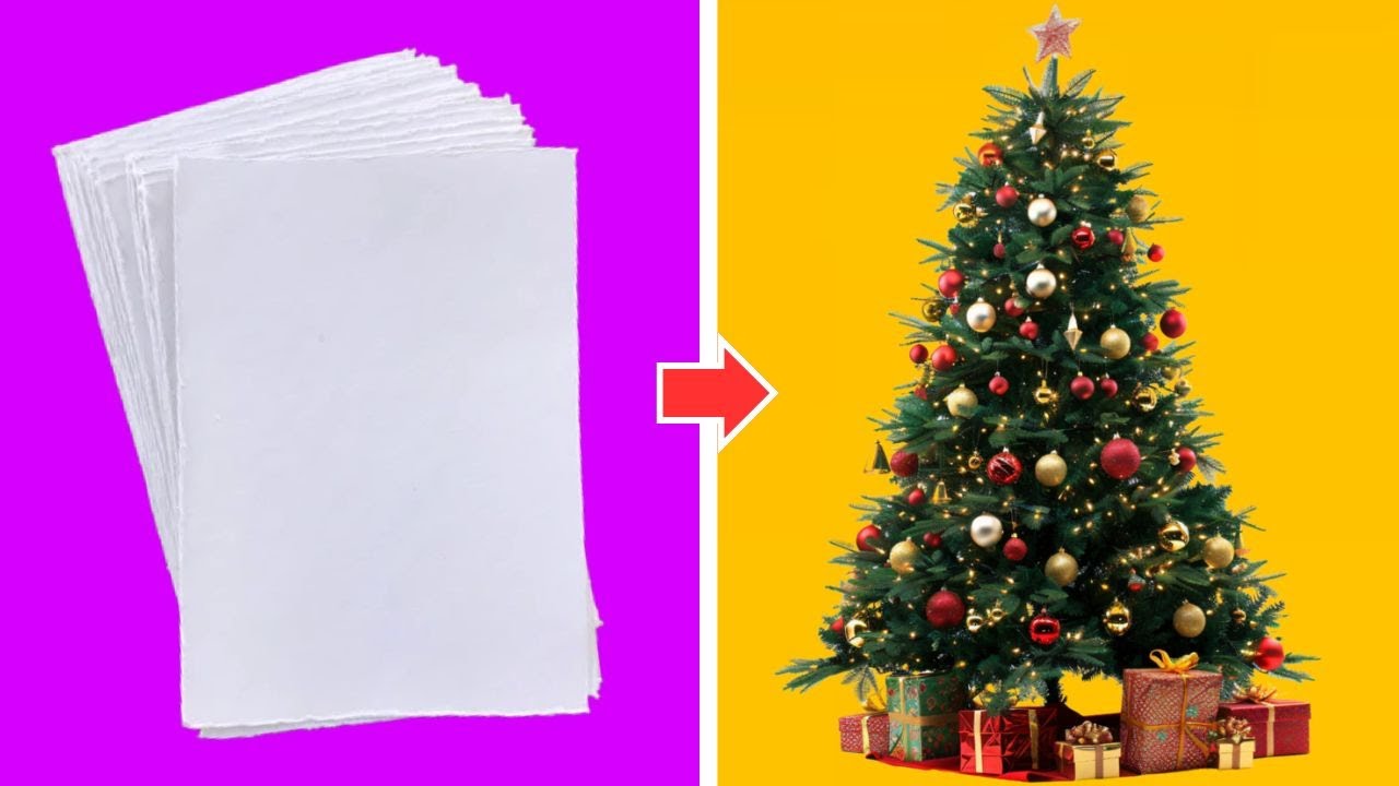 10 Amazing Christmas Decorations You Can Make In 5 Minutes - YouTube