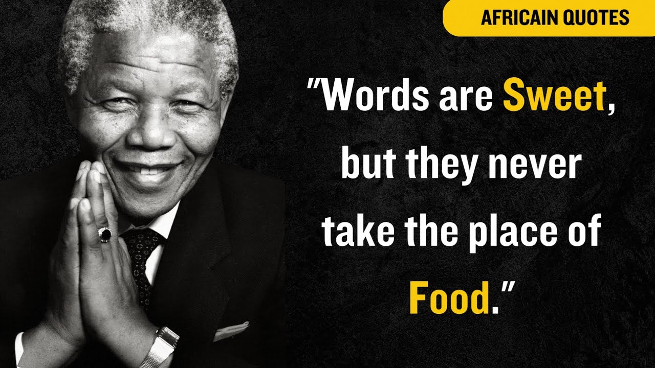 A Collection of 50 African Quotes that Transcend Time and Space. - YouTube