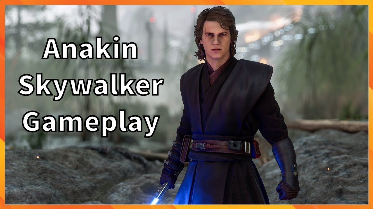Anakin Skywalker Gameplay Star Wars Battlefront 2 - YouTube