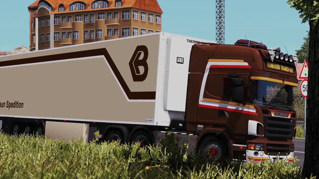 Ets2 Tonerud Transport V8 R620 Sound - YouTube