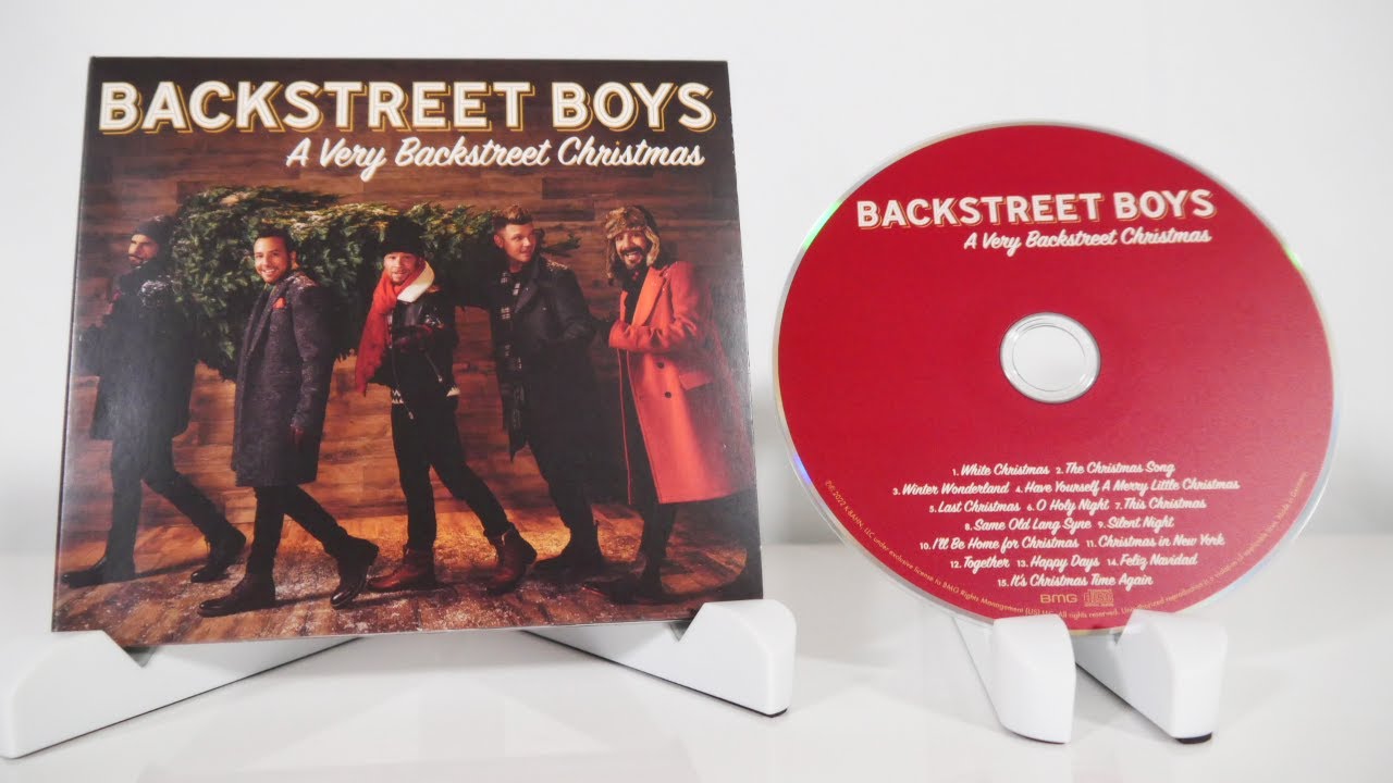 Backstreet Boys - A Very Backstreet Christmas CD Unboxing - YouTube
