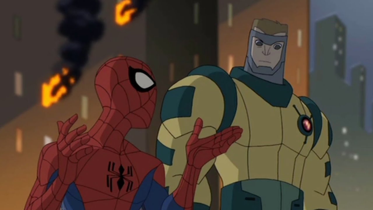 CAPITAN JUPITER EN ACCION | ESPECTACULAR SPIDER-MAN | CLIP CASTELLANO ...