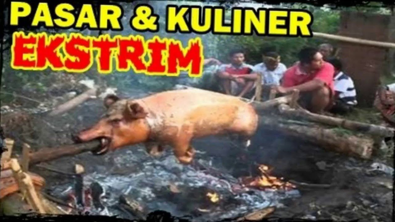 Pasar Ekstrim Tomohon Sulawesi Utara - YouTube
