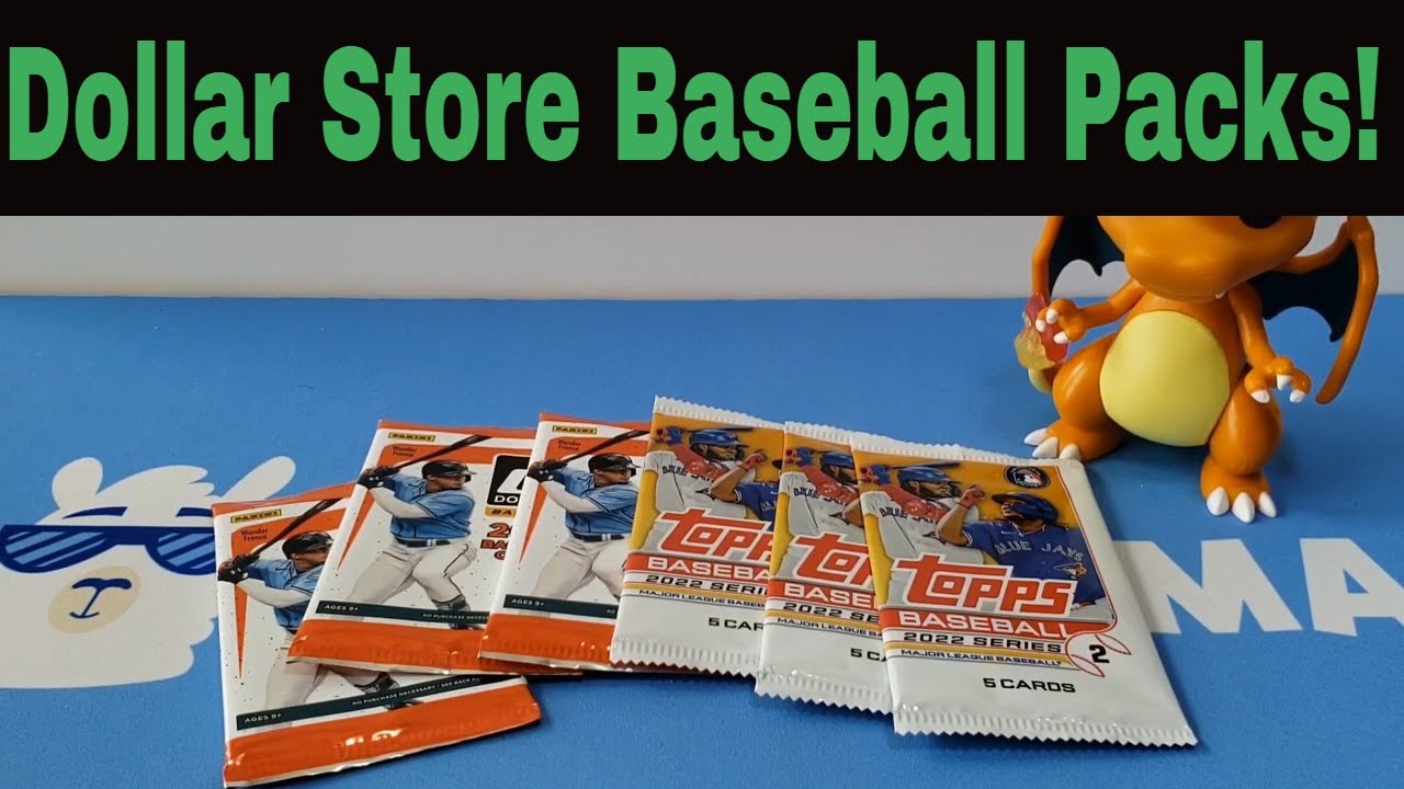 Dollar General Baseball Packs: 2022 Topps and Donruss - YouTube