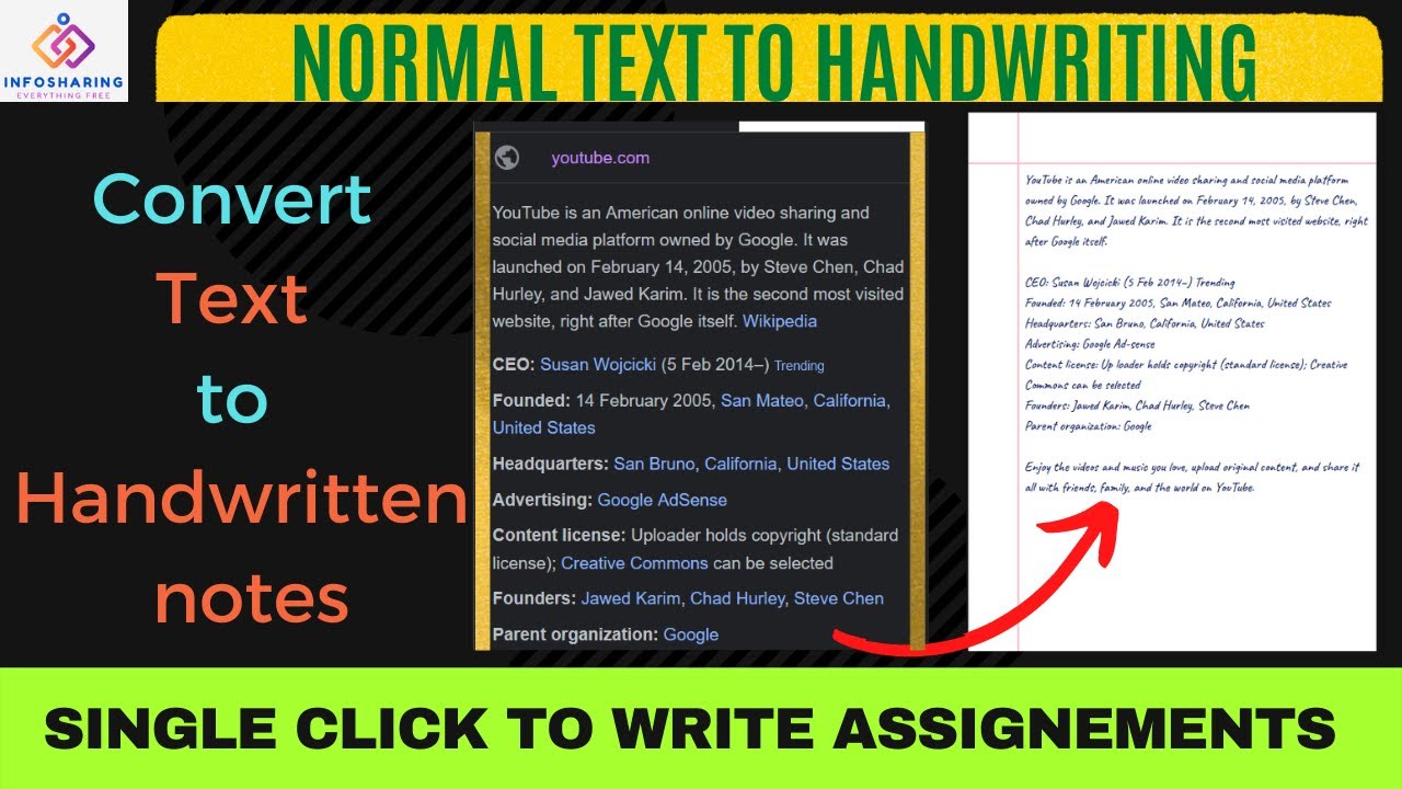 How To Convert Text To Handwritten Notes Text To Handwritten Fonts How To Convert Text To Handwritten Notes Text To Handwritten Fonts