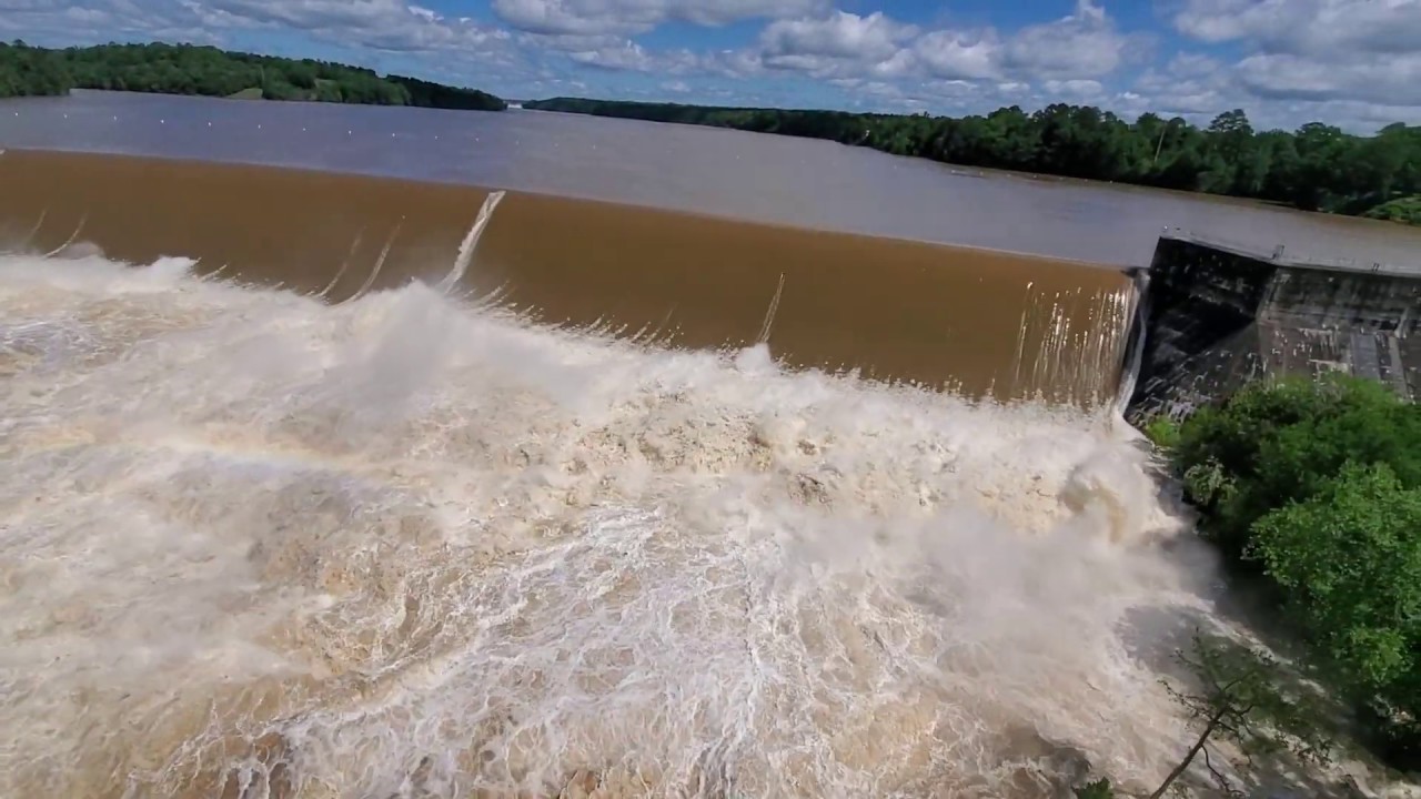 Thurlow Dam!! April 20, 2020 (Tallassee, Alabama) - YouTube