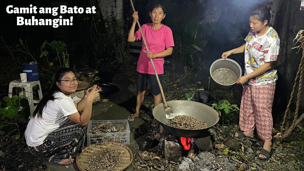 Tulungan natin si Nanay sa pagluluto ng Kanyang Paninda! Roasted Peanut o Sungsong | Buhay ...