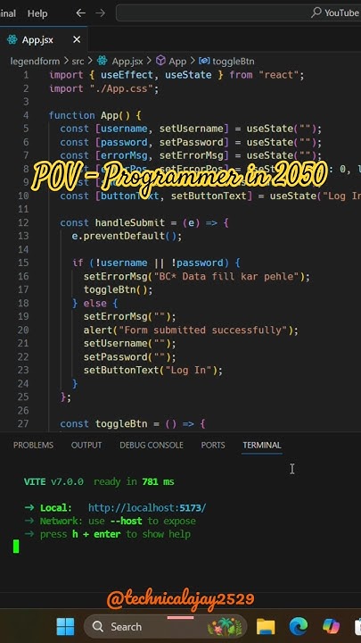 POV : Programmer in 2050 #ytshorts #coding #tech #programming #legend - YouTube