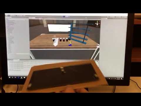 Kinect and infrared marker for object tracking - YouTube